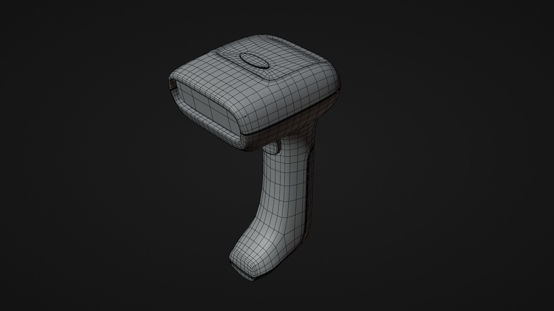 3D Gun Barcode - Barcode Scanner Shopping 3D Element - TurboSquid 1888482
