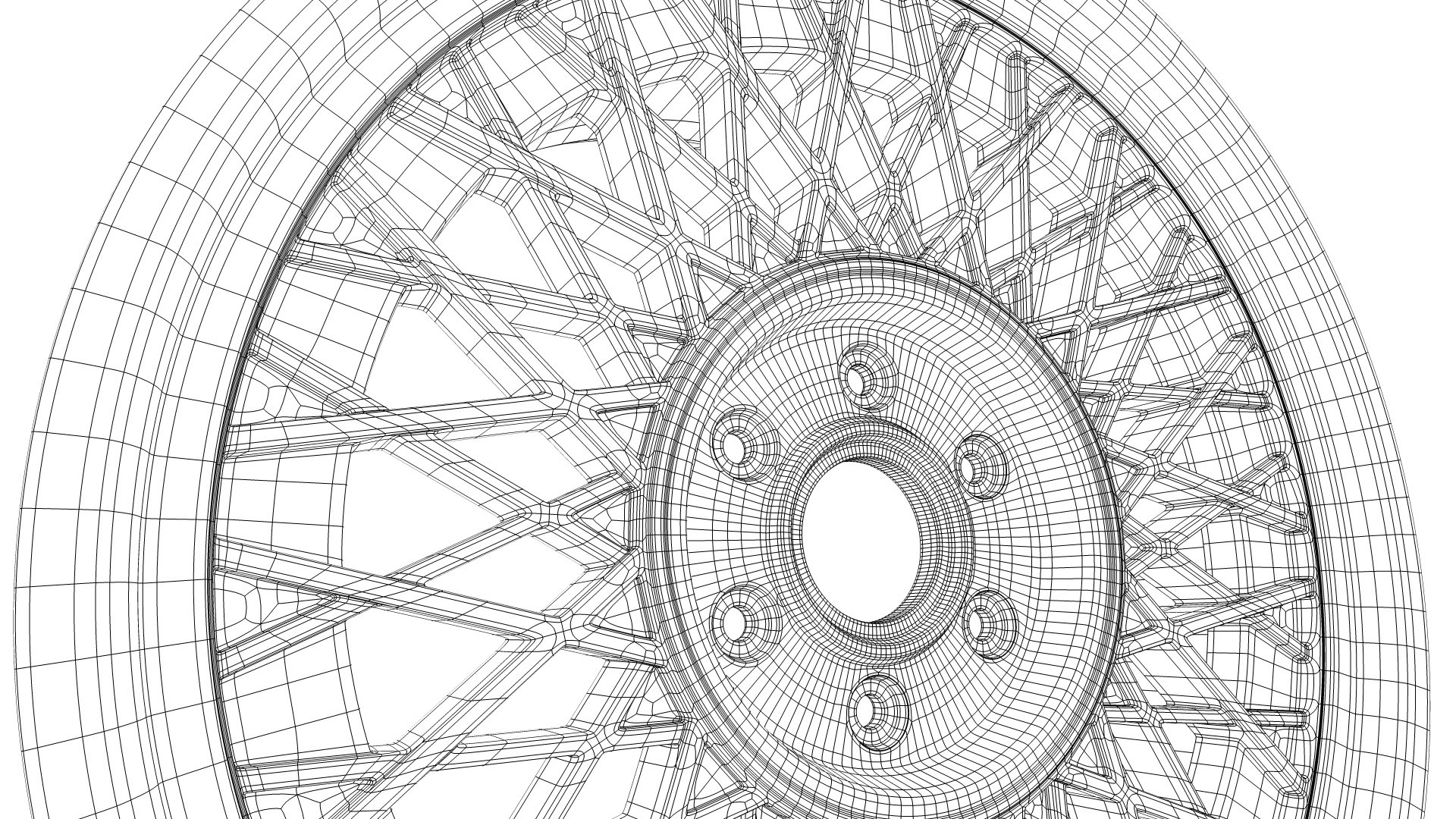 Car Rim Model - TurboSquid 1878043