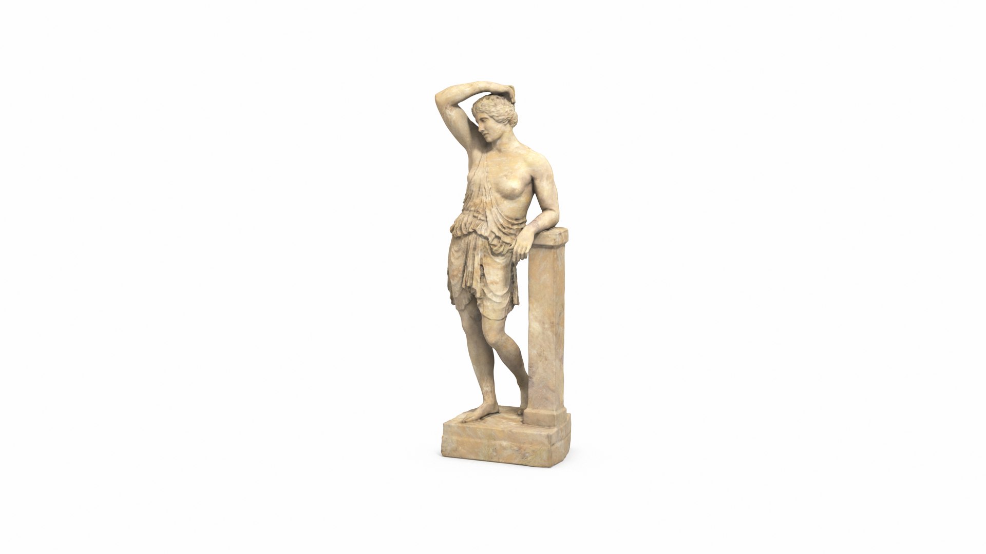 Wounded Amazon Sculpture 3D Model - TurboSquid 1913930