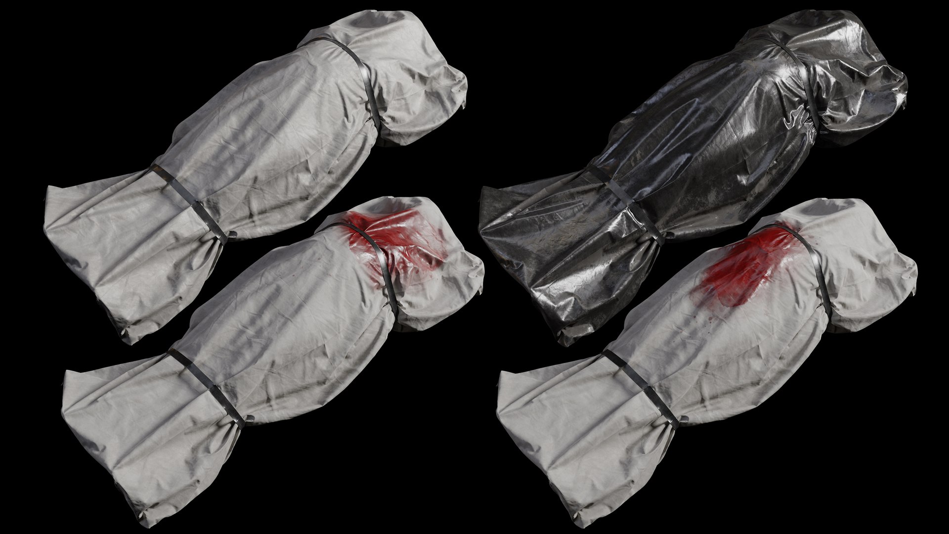 3D Covered Corpse 07 Low-Poly - TurboSquid 2382111