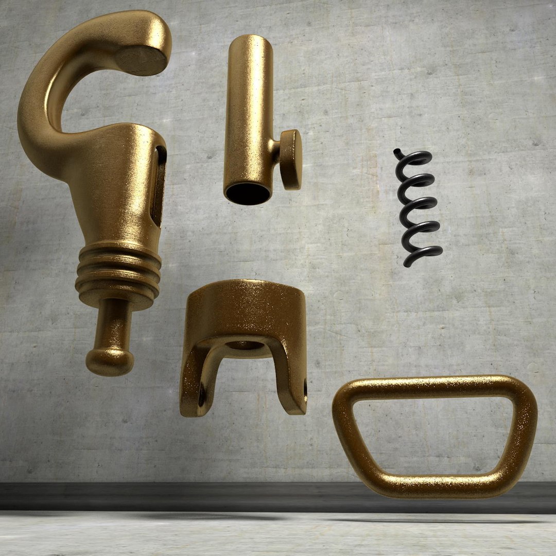 Safety Hook 3d Model