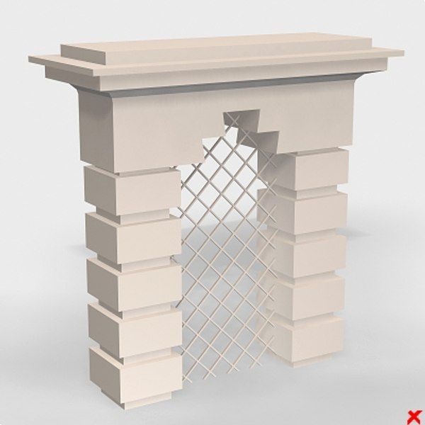 3d model arch