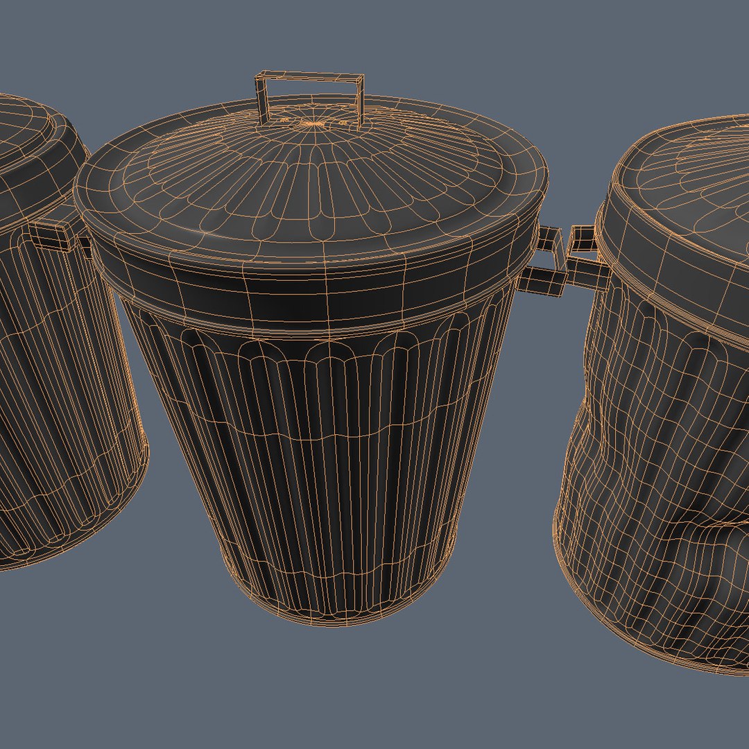 Maya Trash Bin