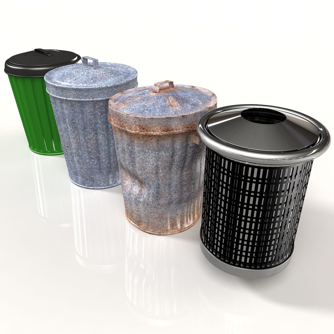 Maya Trash Bin