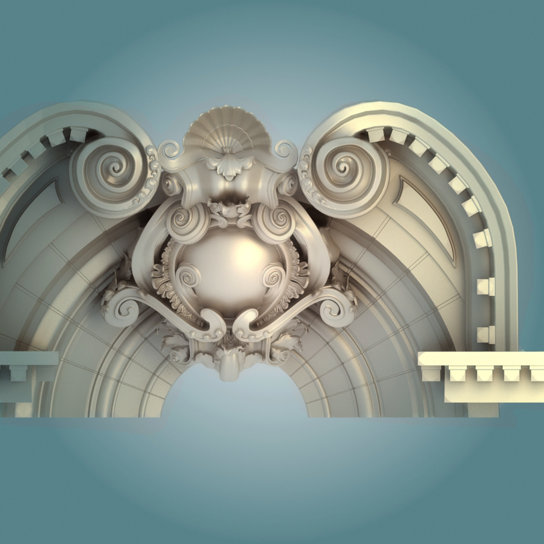 3d model interior home decor ornament