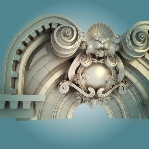 3d model interior home decor ornament