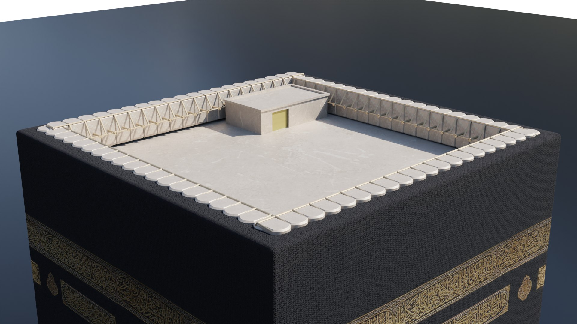 3D Kaaba - TurboSquid 2066225