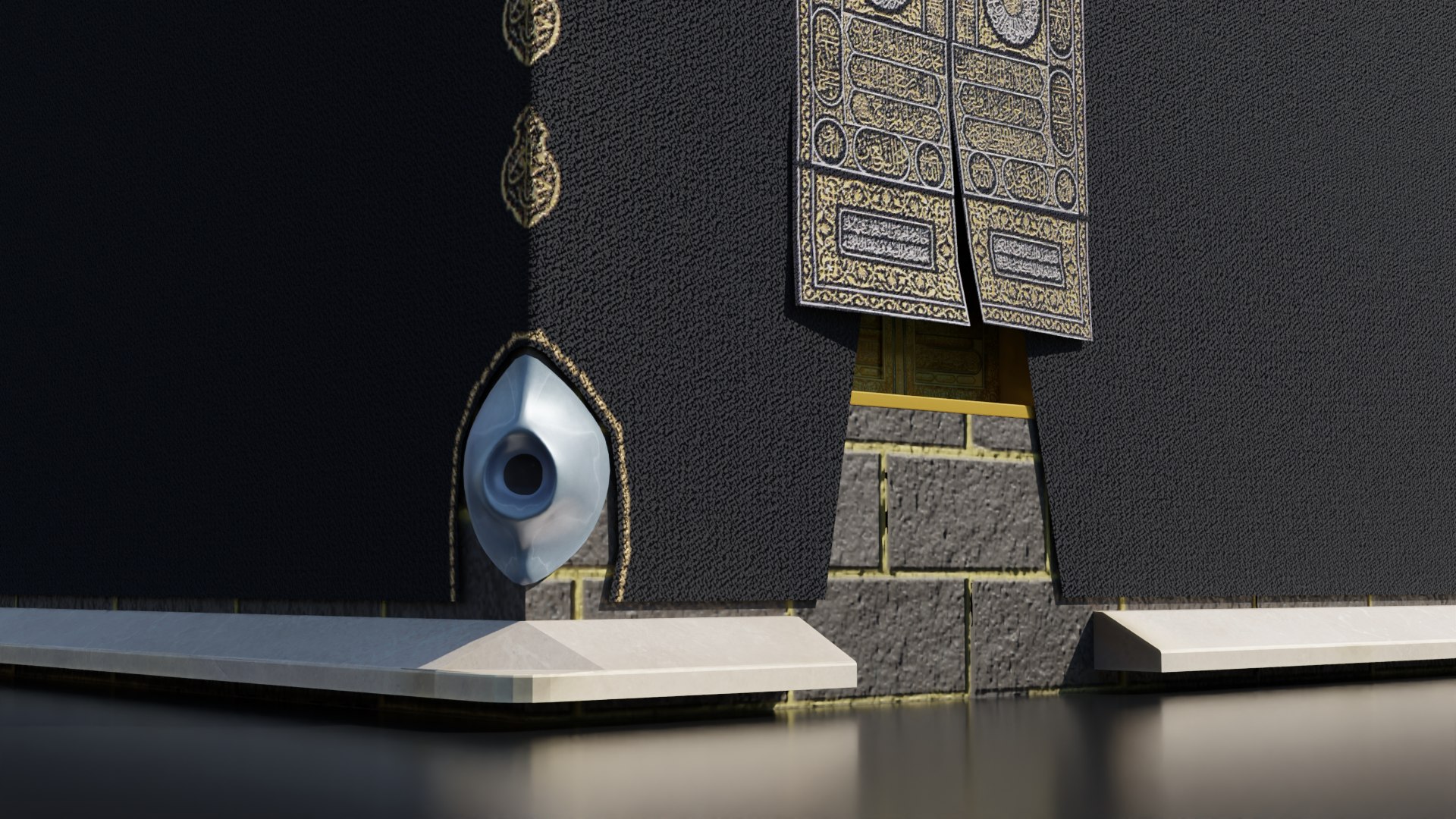 3D Kaaba - TurboSquid 2066225