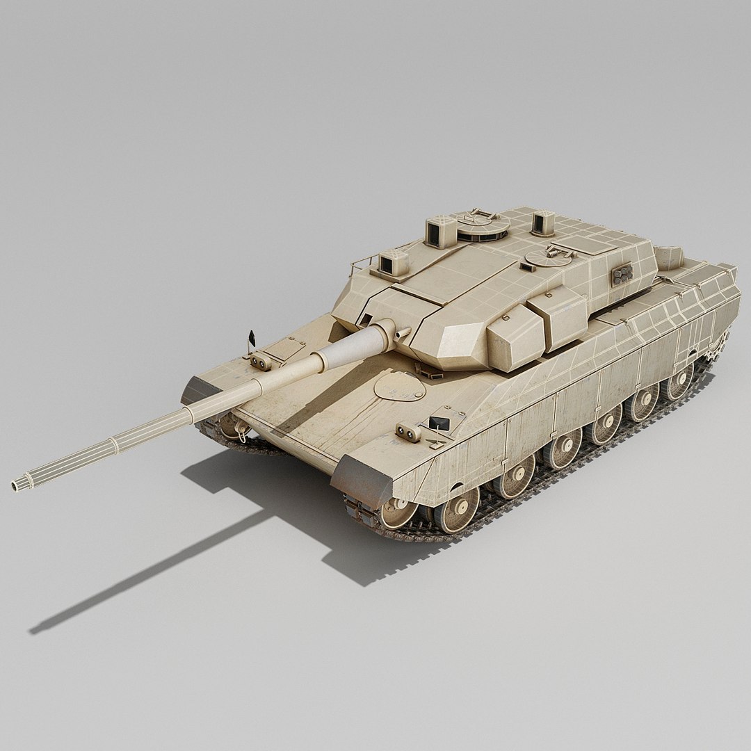 Brazilian Ee-t1 Battle Tank 3d 3ds
