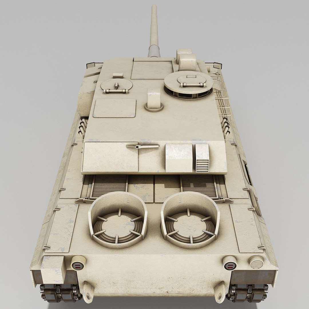 Brazilian Ee-t1 Battle Tank 3d 3ds