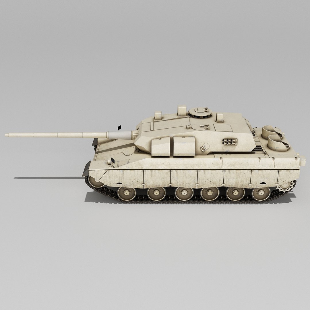 Brazilian Ee-t1 Battle Tank 3d 3ds