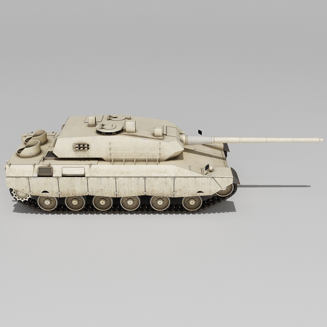 Brazilian Ee-t1 Battle Tank 3d 3ds