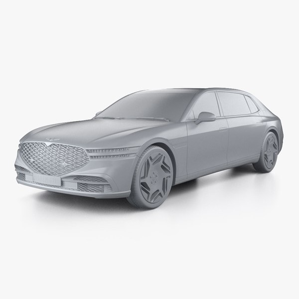Genesis G90 LWB 2022 3D 모델 - TurboSquid 1971957