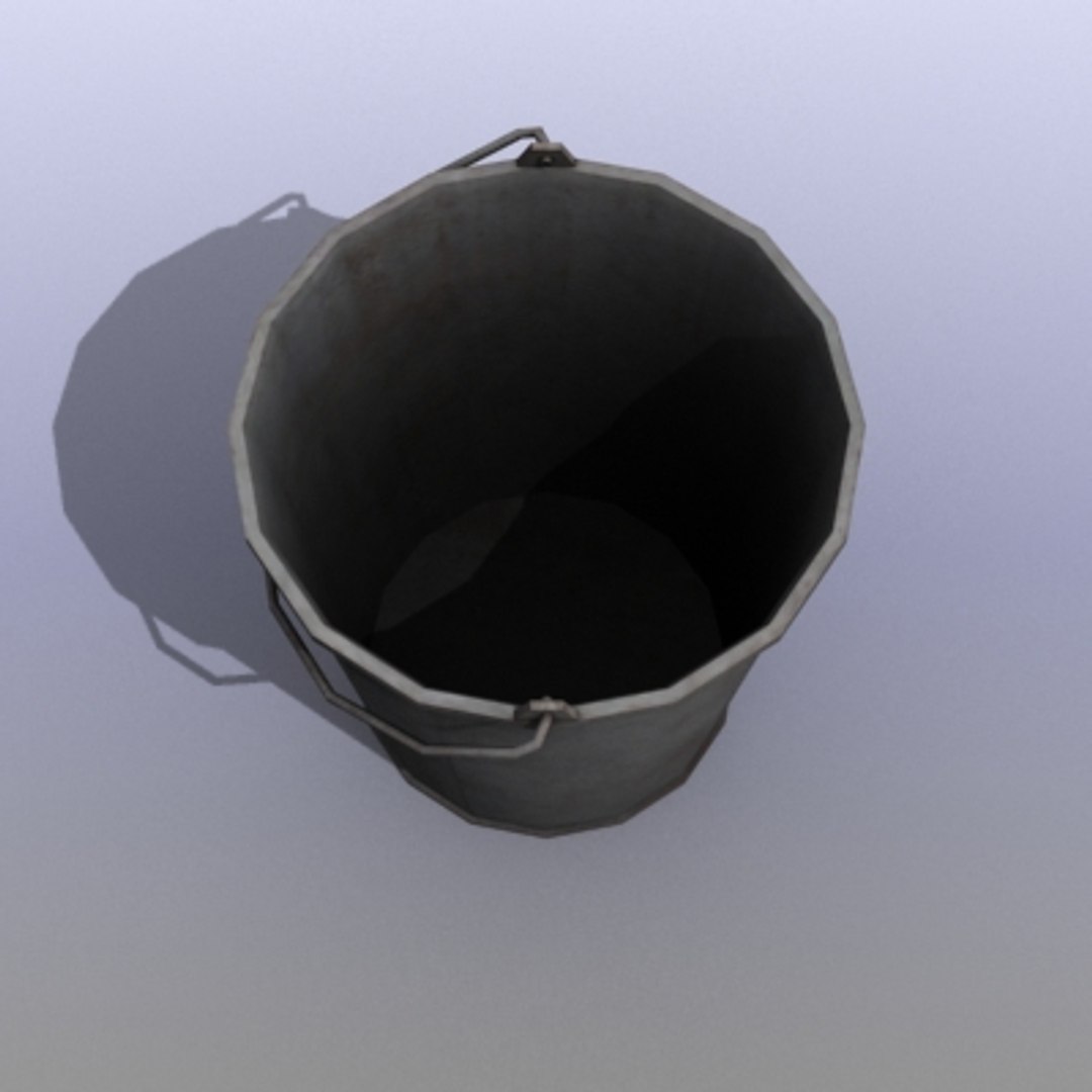 Water Bucket 3d Obj