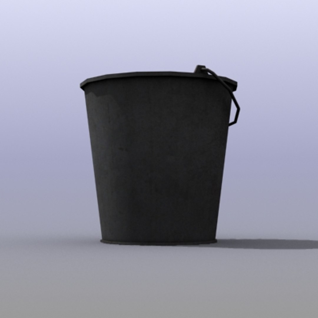 Water Bucket 3d Obj
