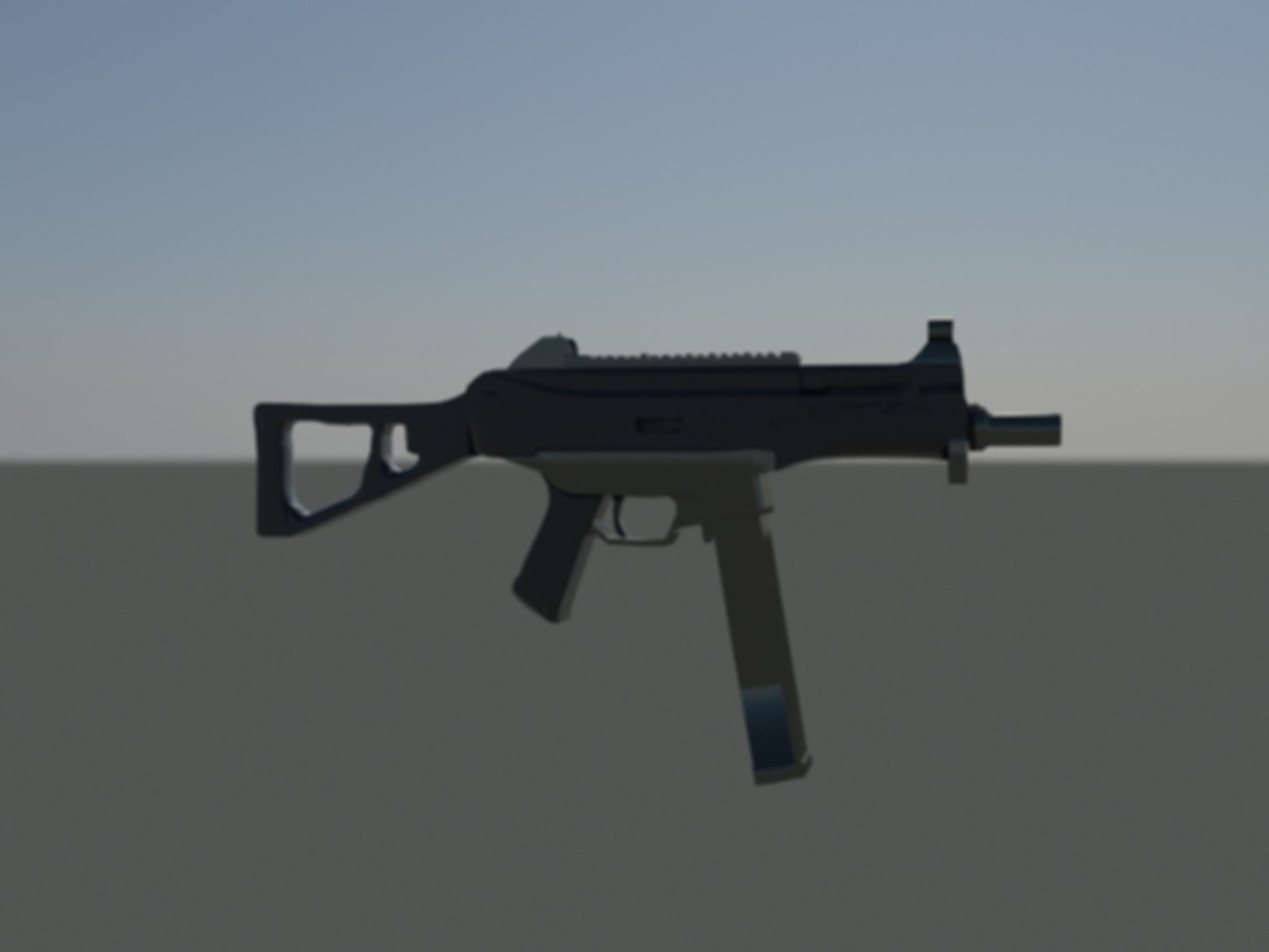 Ump 45 3d Model