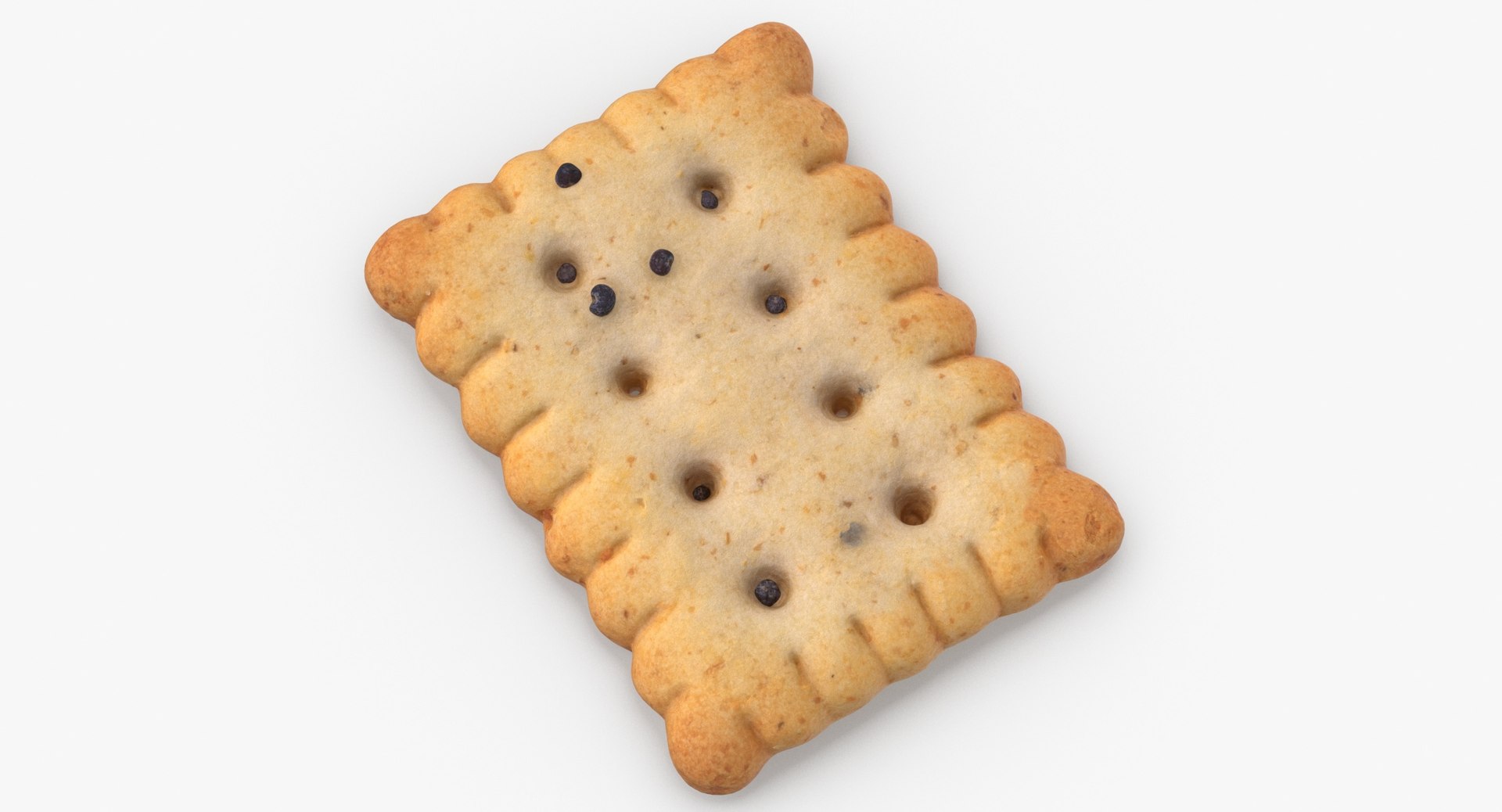 Cracker Rectangular 01 3D Model - TurboSquid 1523424