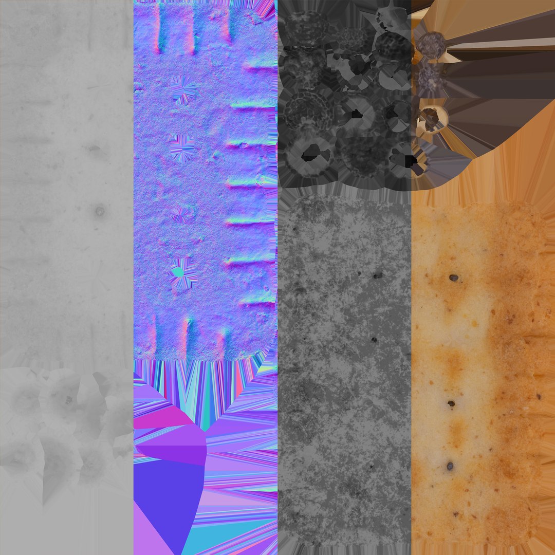 Cracker rectangular 01 3D model - TurboSquid 1523424