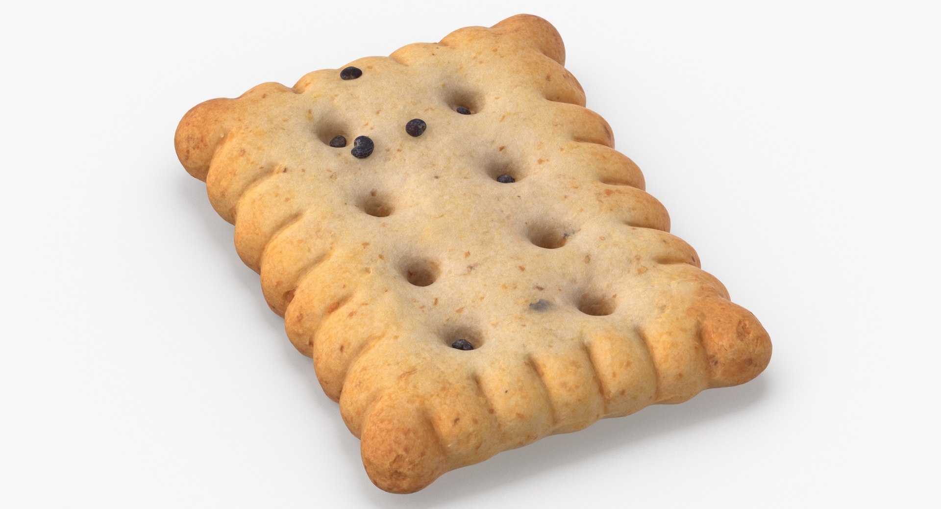 Cracker Rectangular 01 3D Model - TurboSquid 1523424