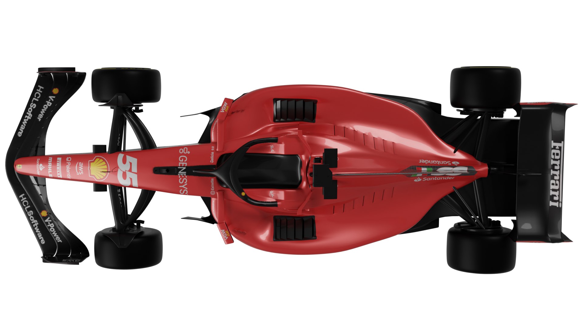 3D Model Scuderia Ferrari SF23 - TurboSquid 2230404