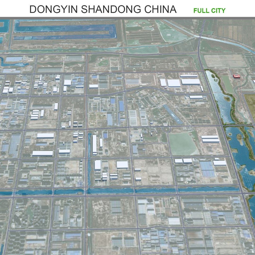 Free 3D model Dongying Shandong China - TurboSquid 2085983