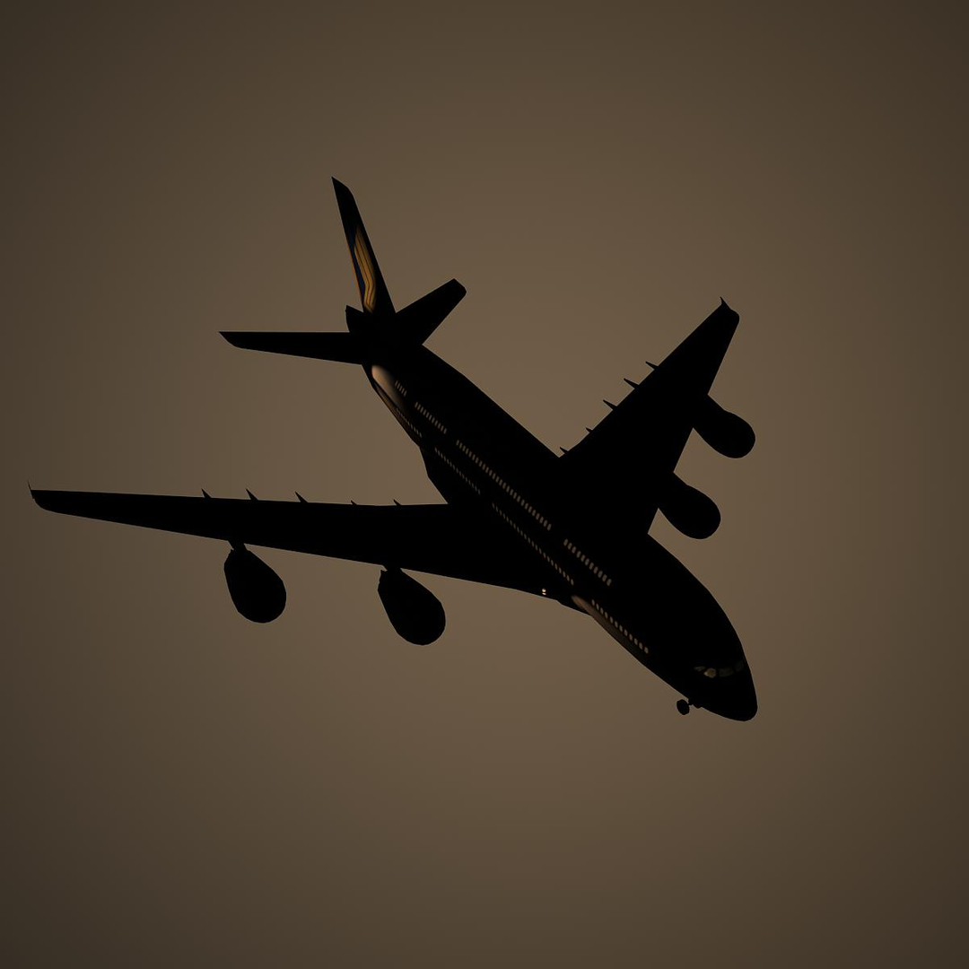3dsmax Airbus Sia