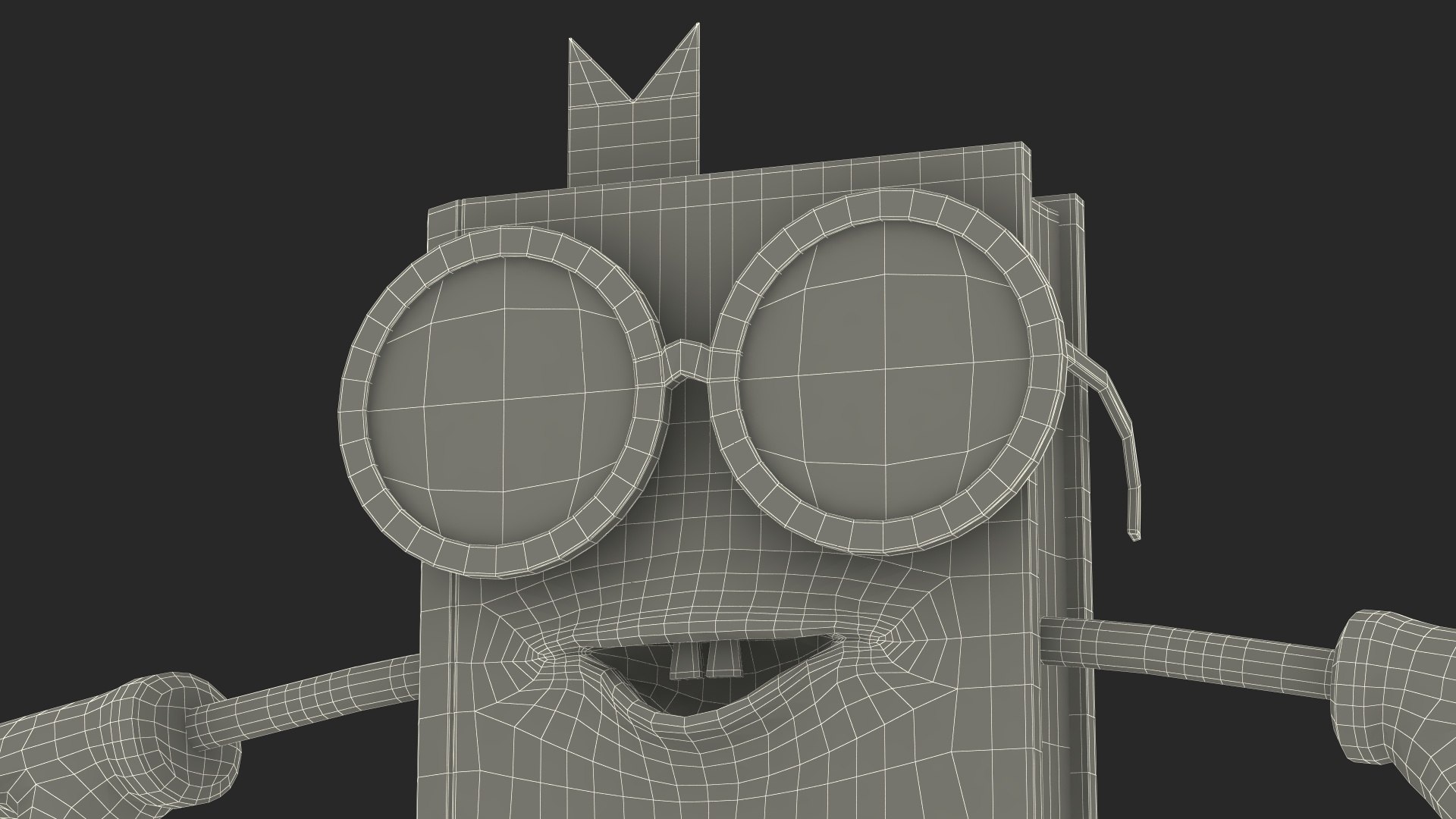 Cartoon Character Yellow Book T-Pose 3D - TurboSquid 2136704