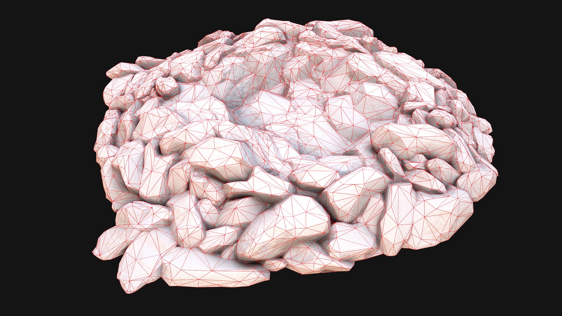 Stone And Rocks Mineral Ore Deposits Pile 3D - TurboSquid 2279980