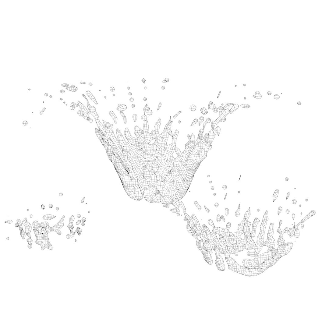 3D Model Splashes Mapping Surface - TurboSquid 1322640