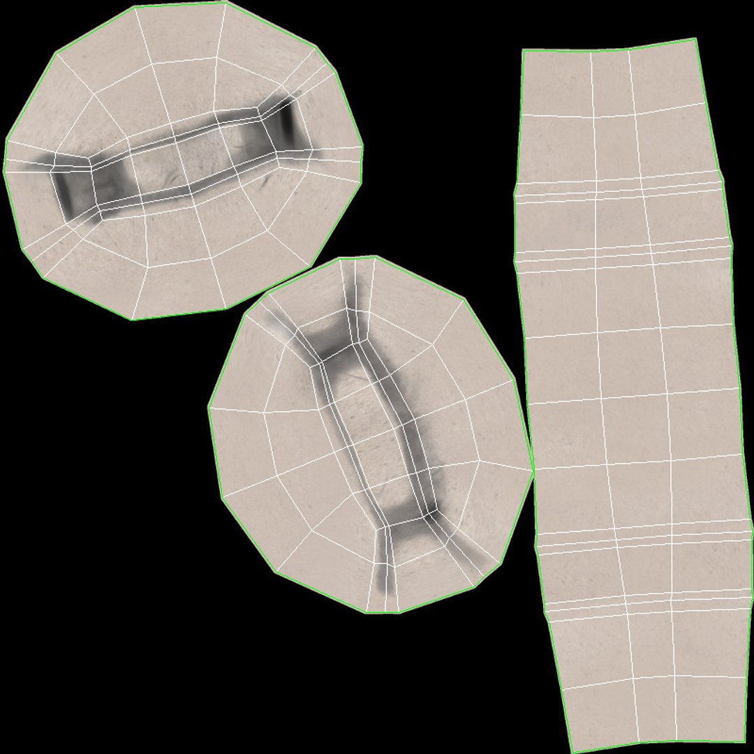 3d Used Eraser Model