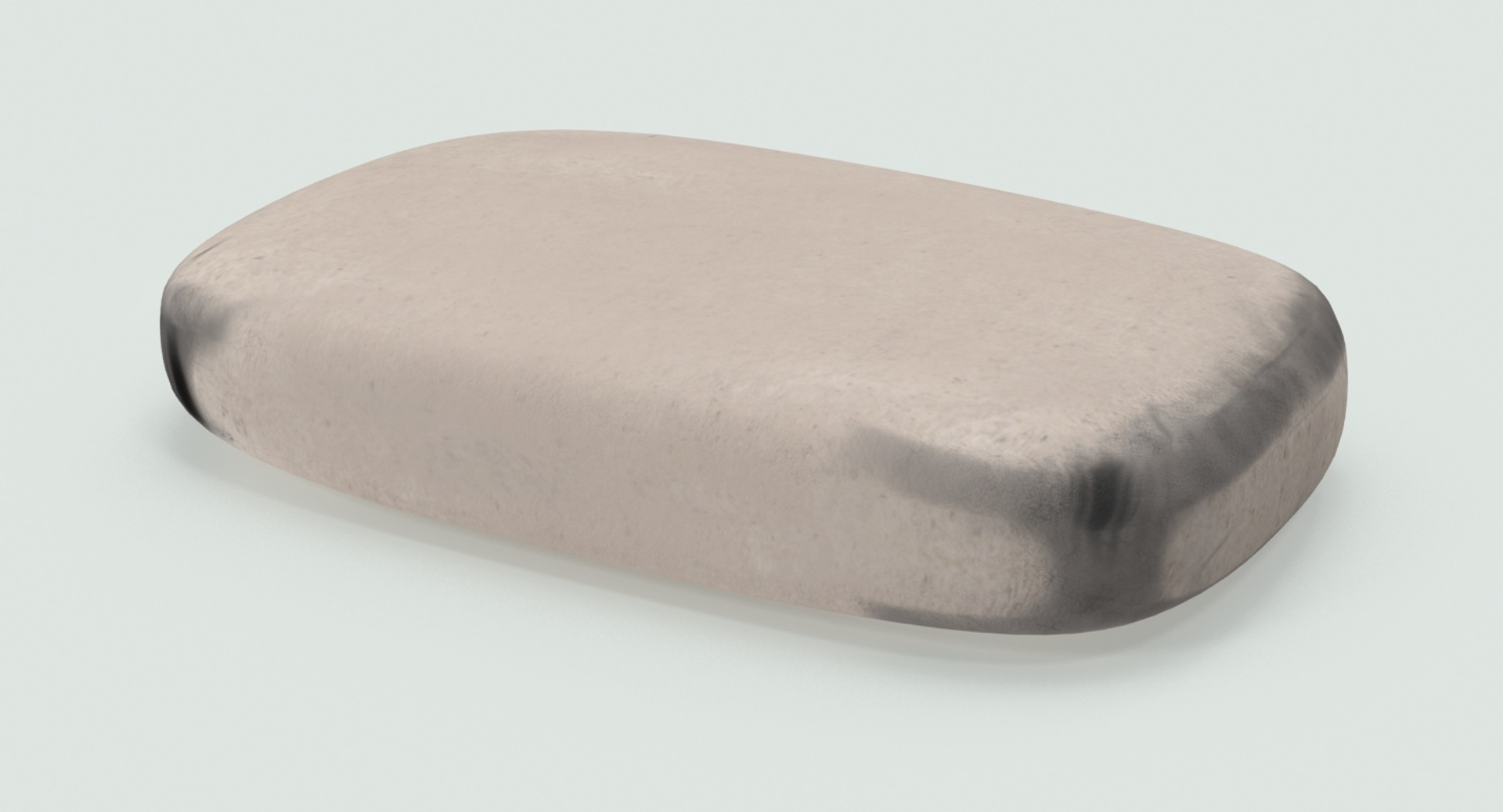 3d Used Eraser Model