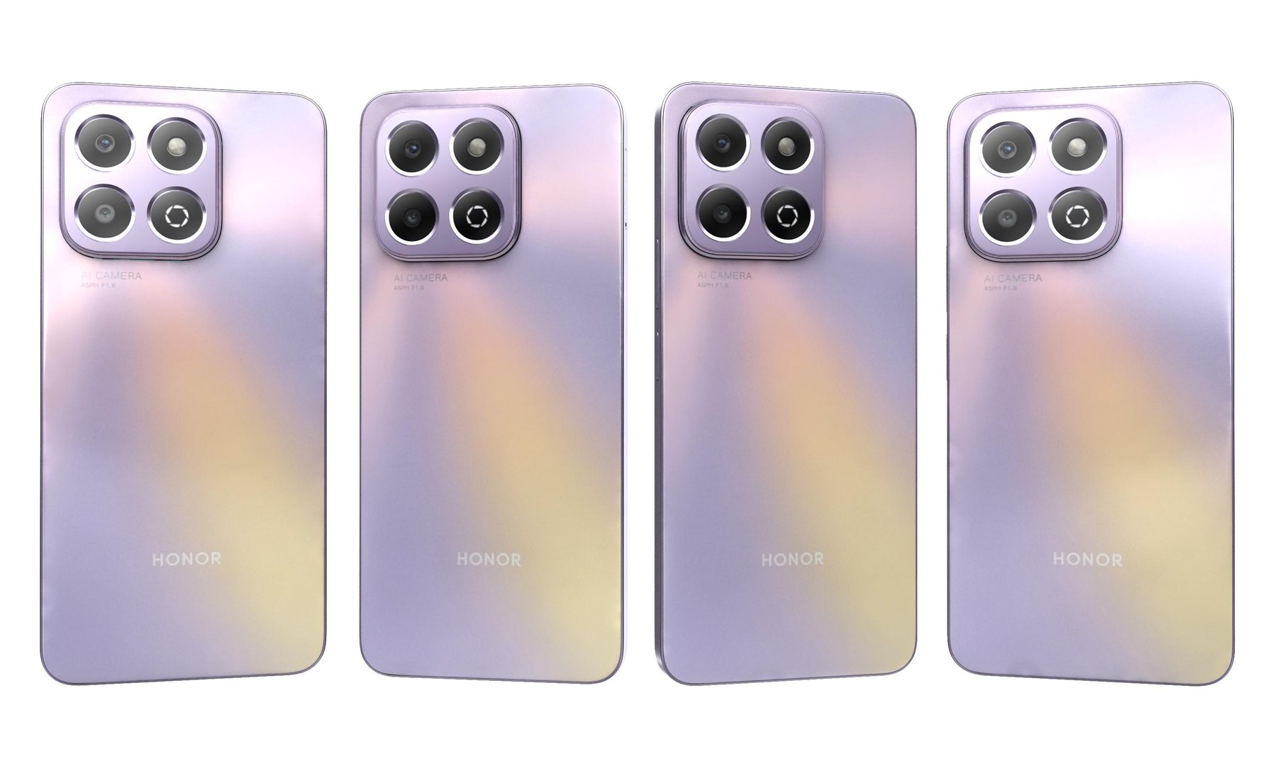 3D Honor X6b Starry Purple - TurboSquid 2244594