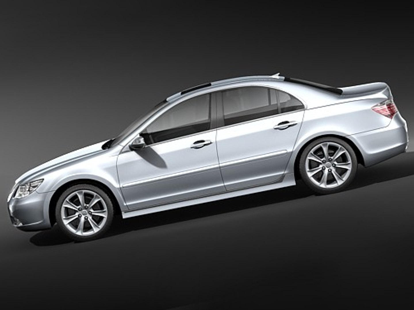 Honda Legend Sedan 3d Model