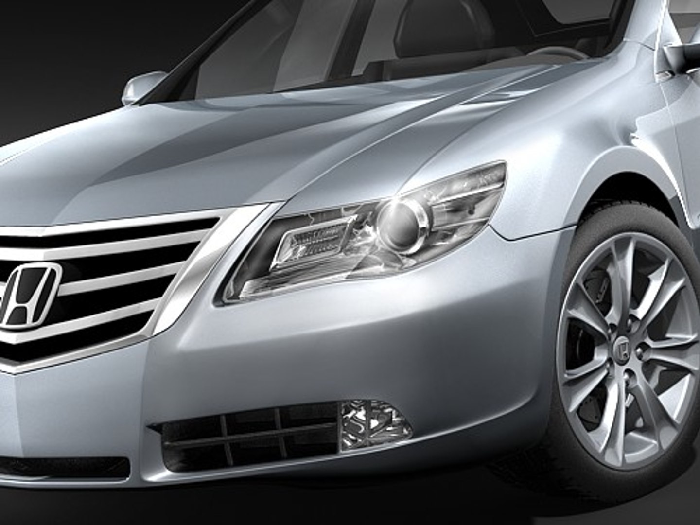Honda Legend Sedan 3d Model