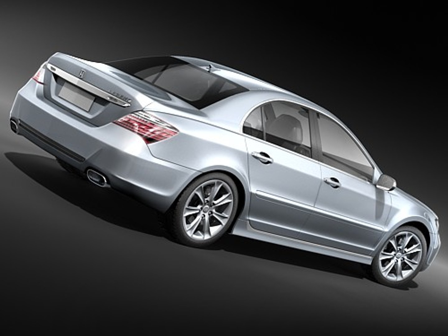 Honda Legend Sedan 3d Model