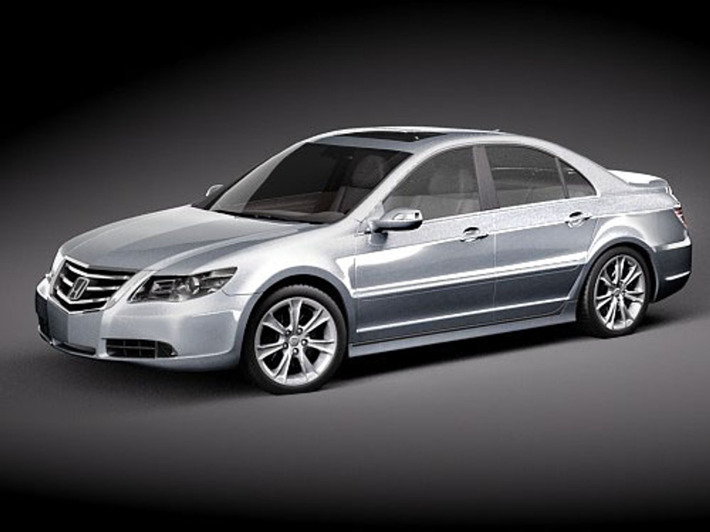 Honda Legend Sedan 3d Model