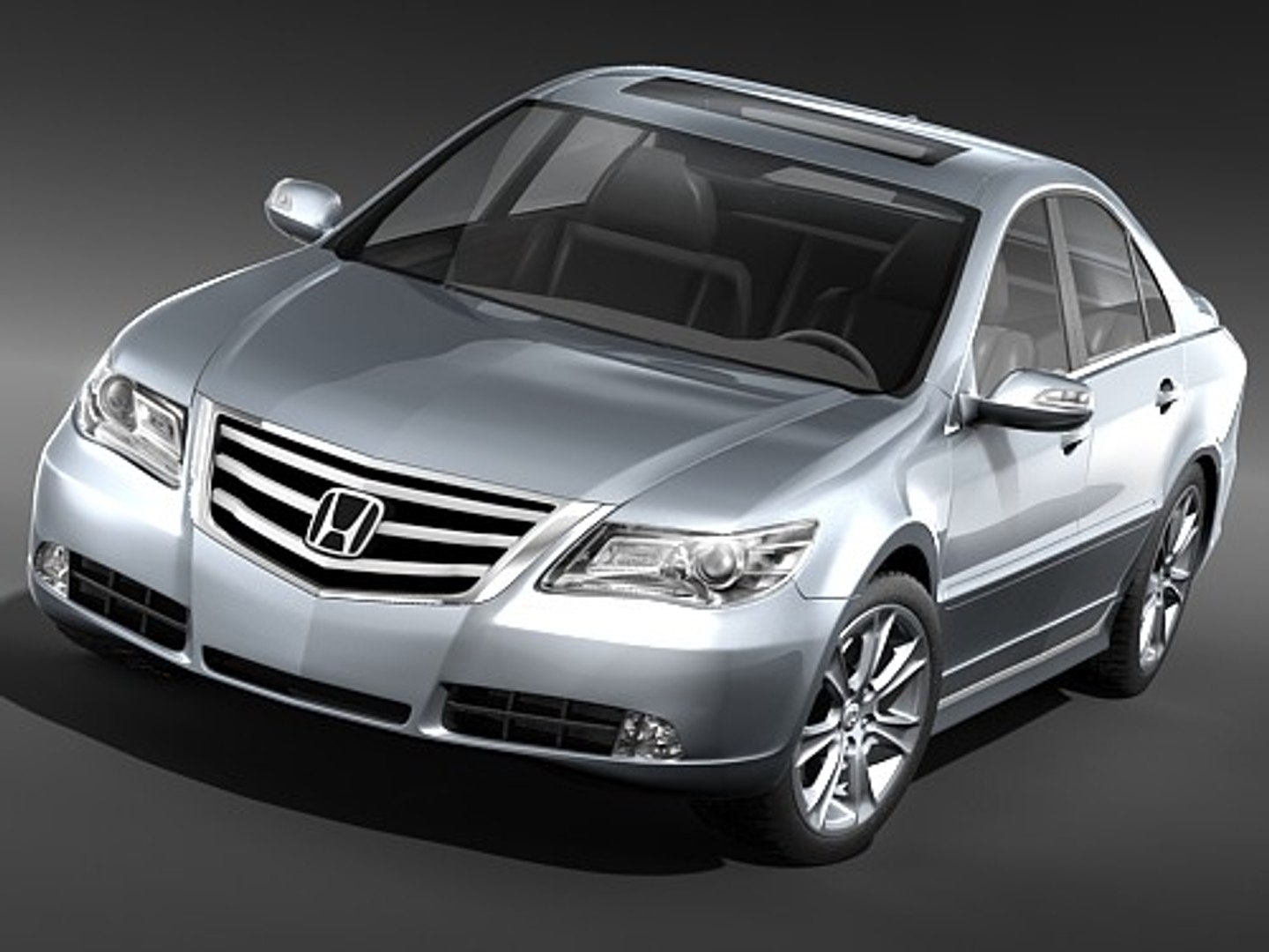Honda Legend Sedan 3d Model