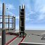 South Korean Naro Launch Pad 3d Model