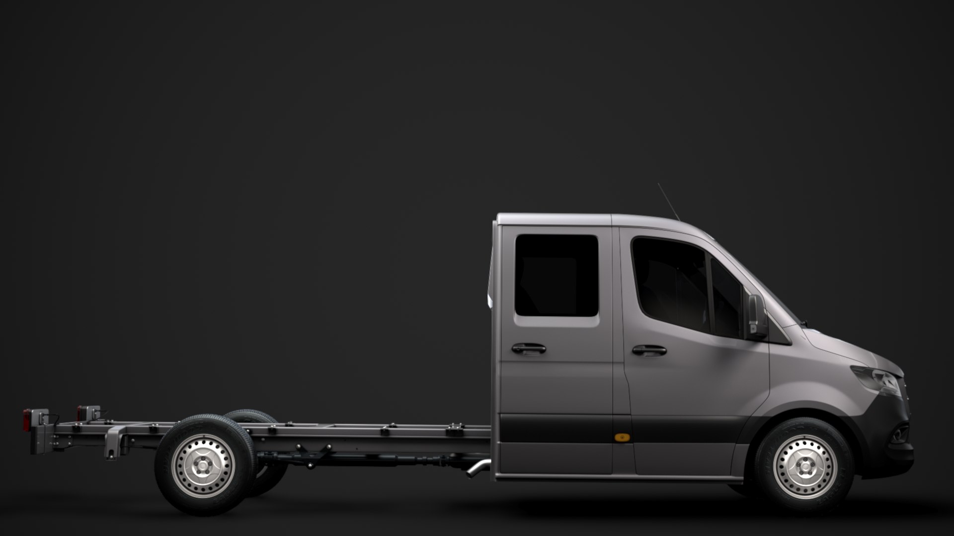 Mercedes Sprinter Chassis Crew 3D - TurboSquid 1452409