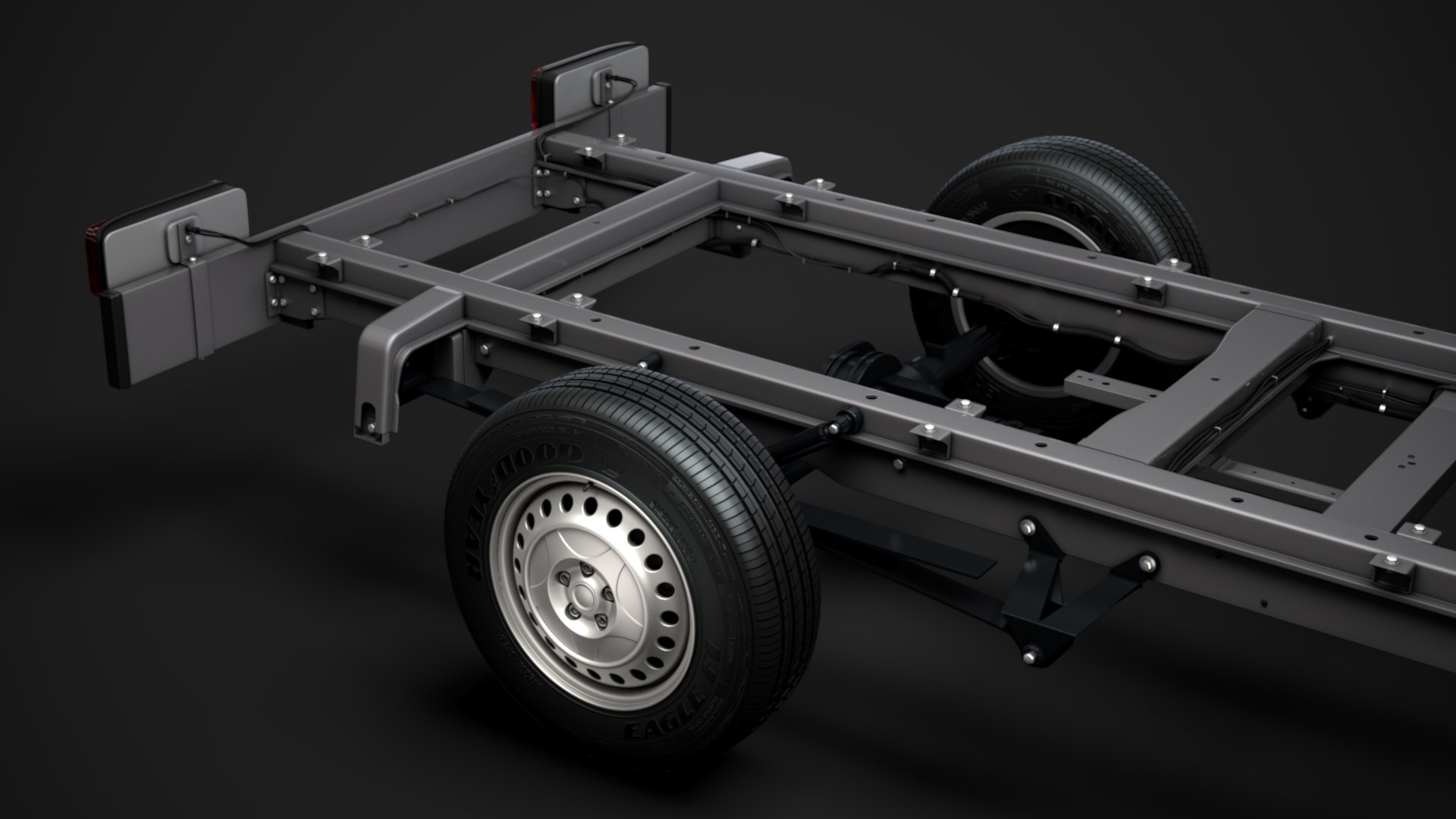 Mercedes sprinter chassis crew 3D - TurboSquid 1452409