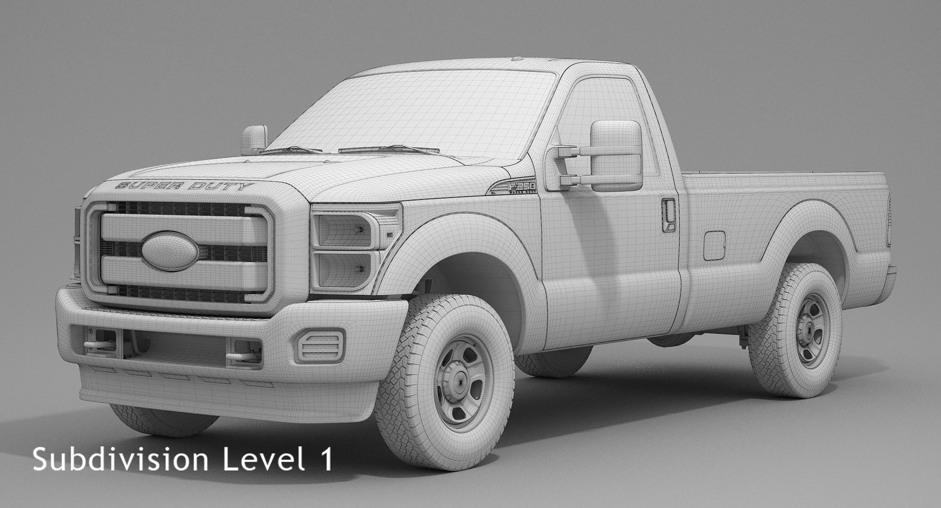 Super Duty 2016 F250 3d Max