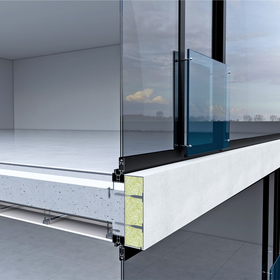 Cross Section Facade 3d 3ds