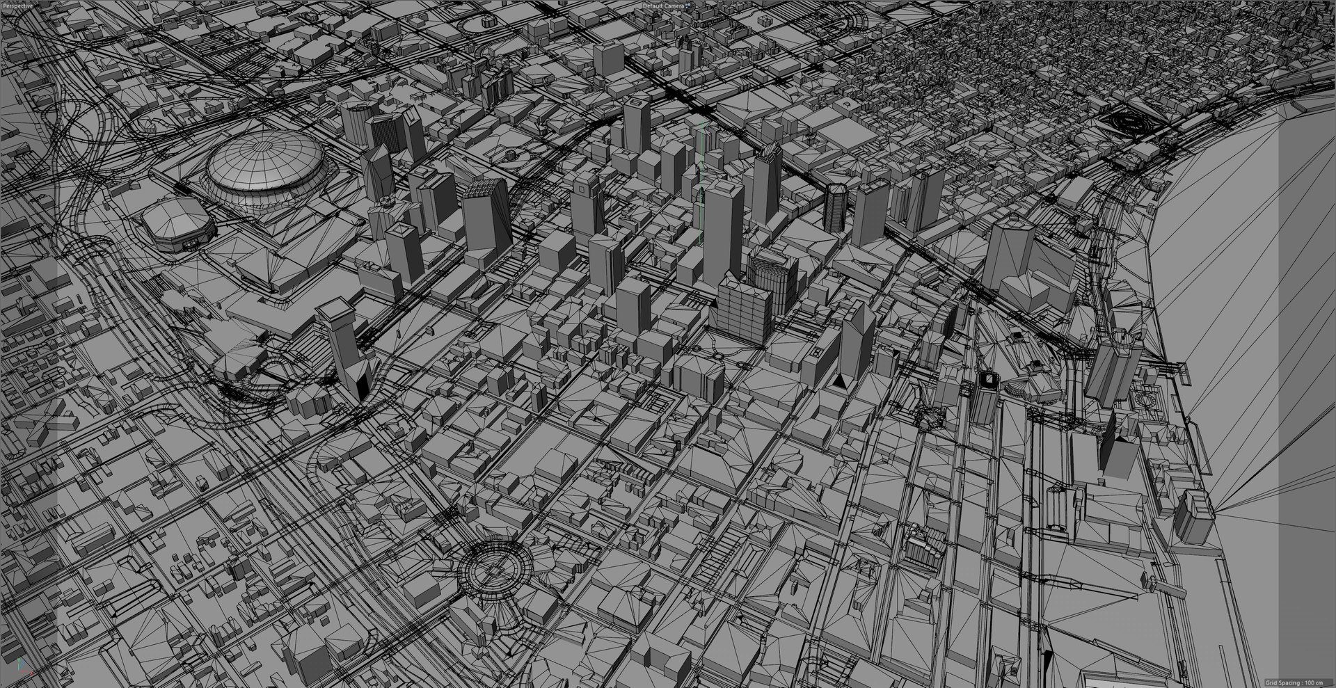 3D New Orleans Downtown Louisiana USA - TurboSquid 1989472