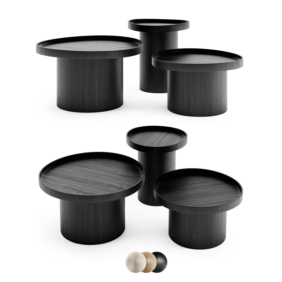 Bolia Coffee Table Plateau 3D Model - TurboSquid 2060869