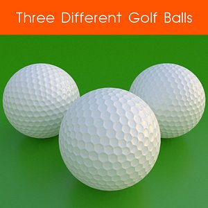 Golf Ball Blender Models for Download | TurboSquid