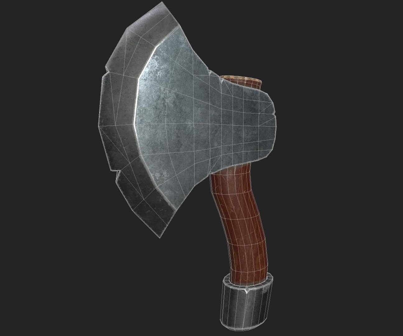 Stylized axe 3D - TurboSquid 1581239