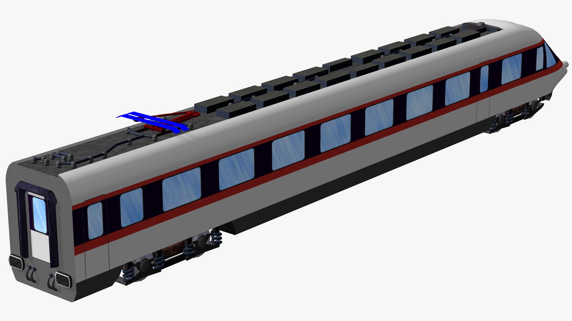 Et403 German Passenger Train 3D Model - TurboSquid 1871041