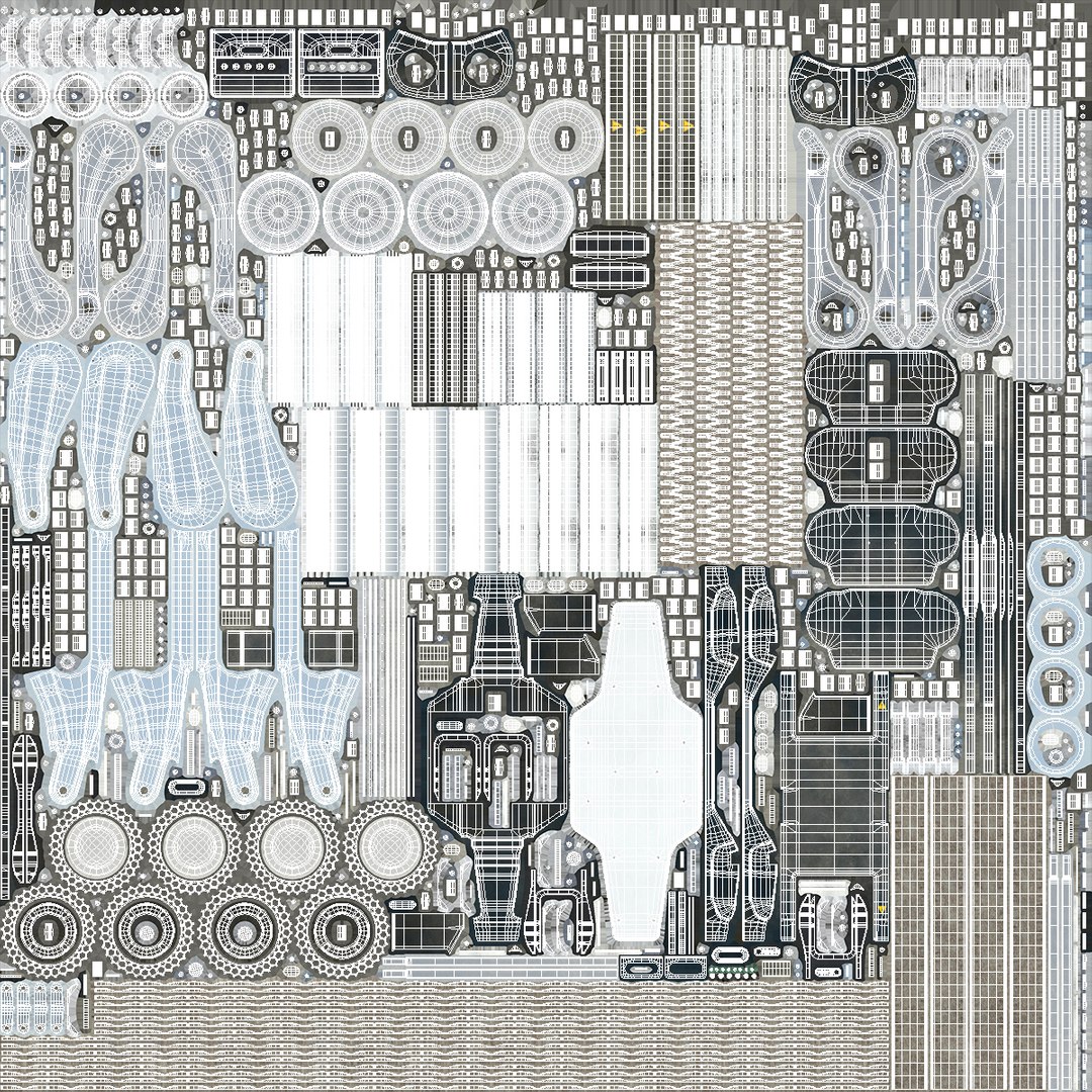 Lynx Multi Terrain Robot Used Dynamic Descent Pose 3D Model ...
