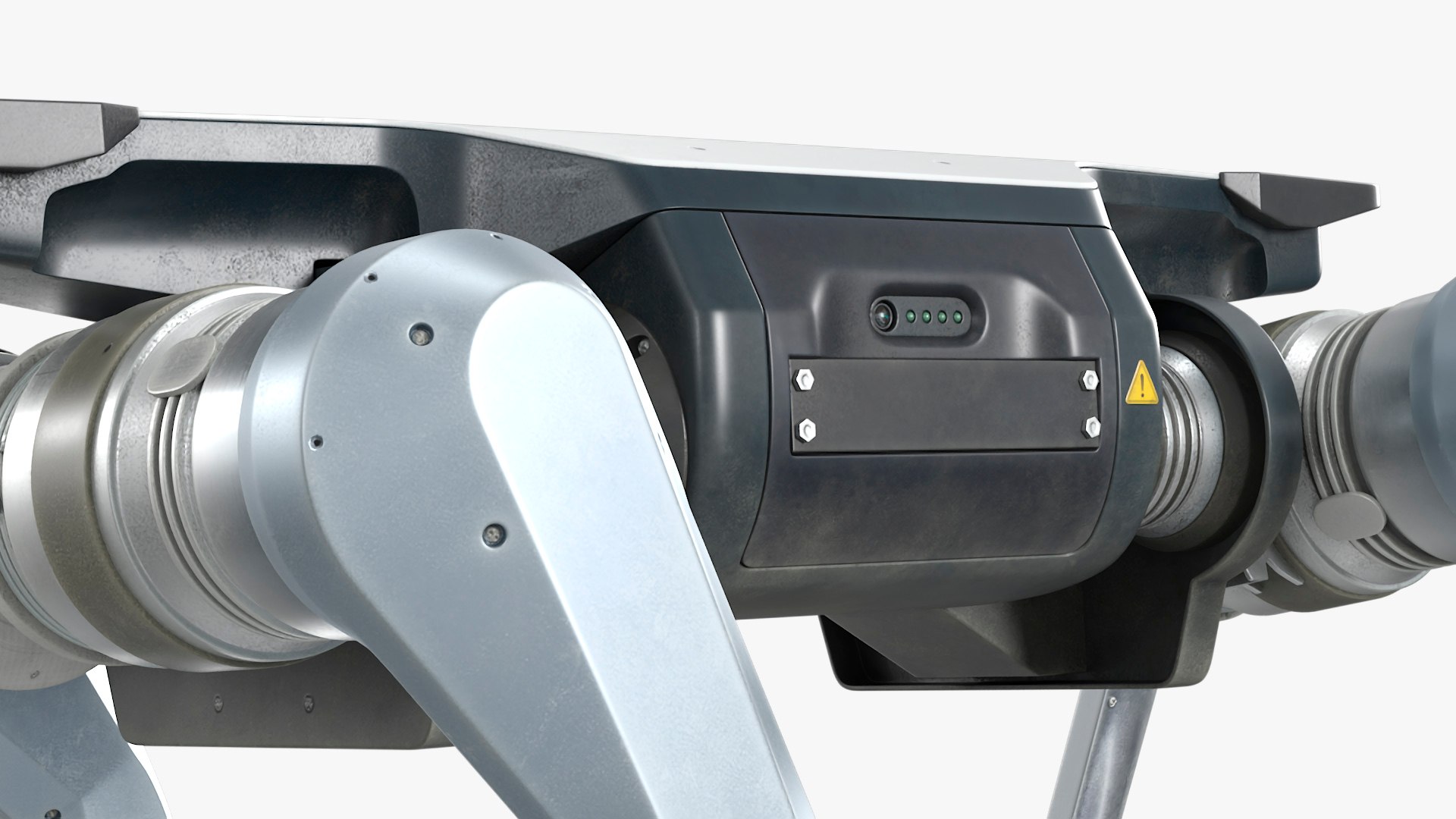 Lynx Multi Terrain Robot Used Dynamic Descent Pose 3D Model ...