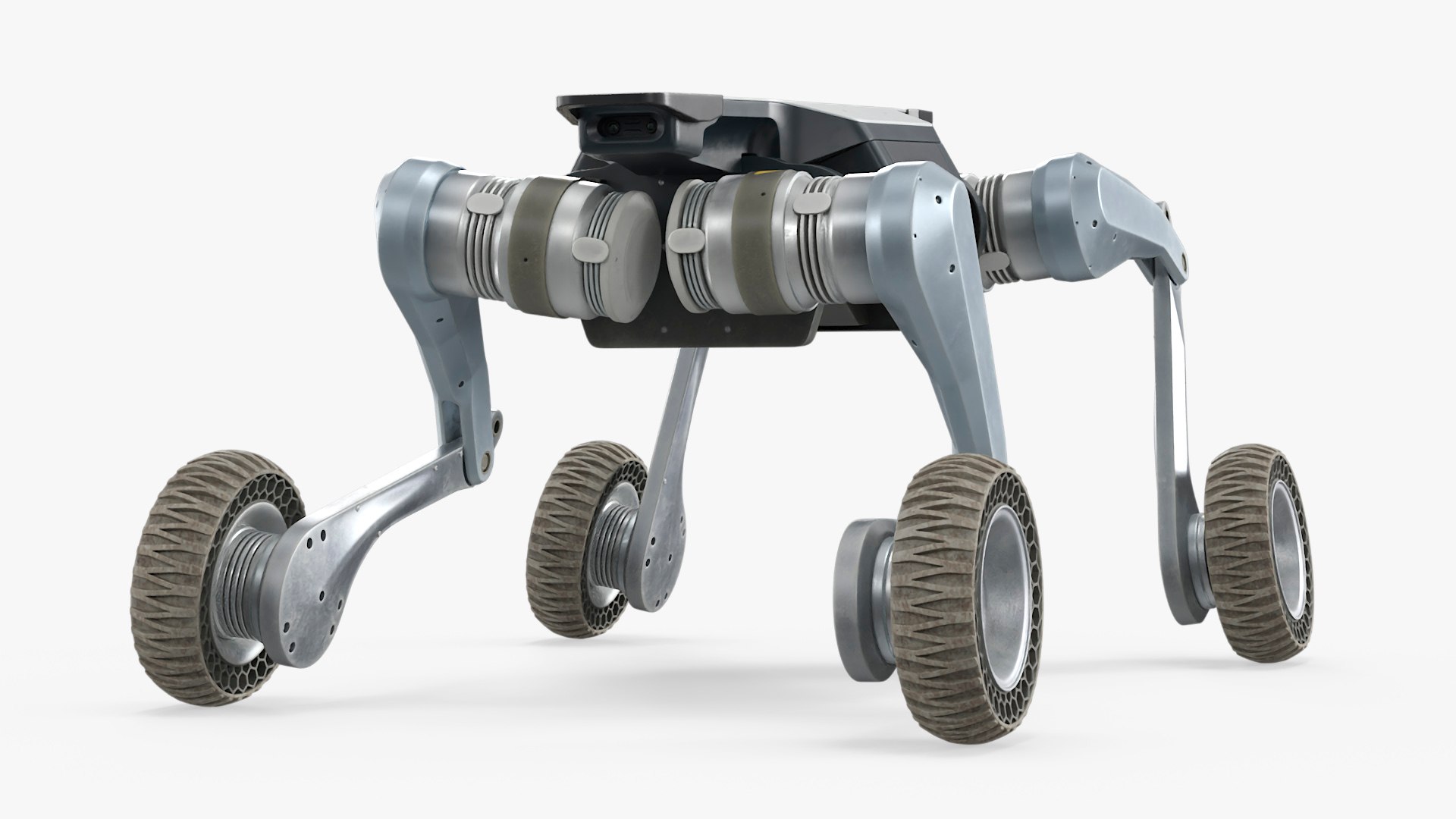 Lynx Multi Terrain Robot Used Dynamic Descent Pose 3D Model ...